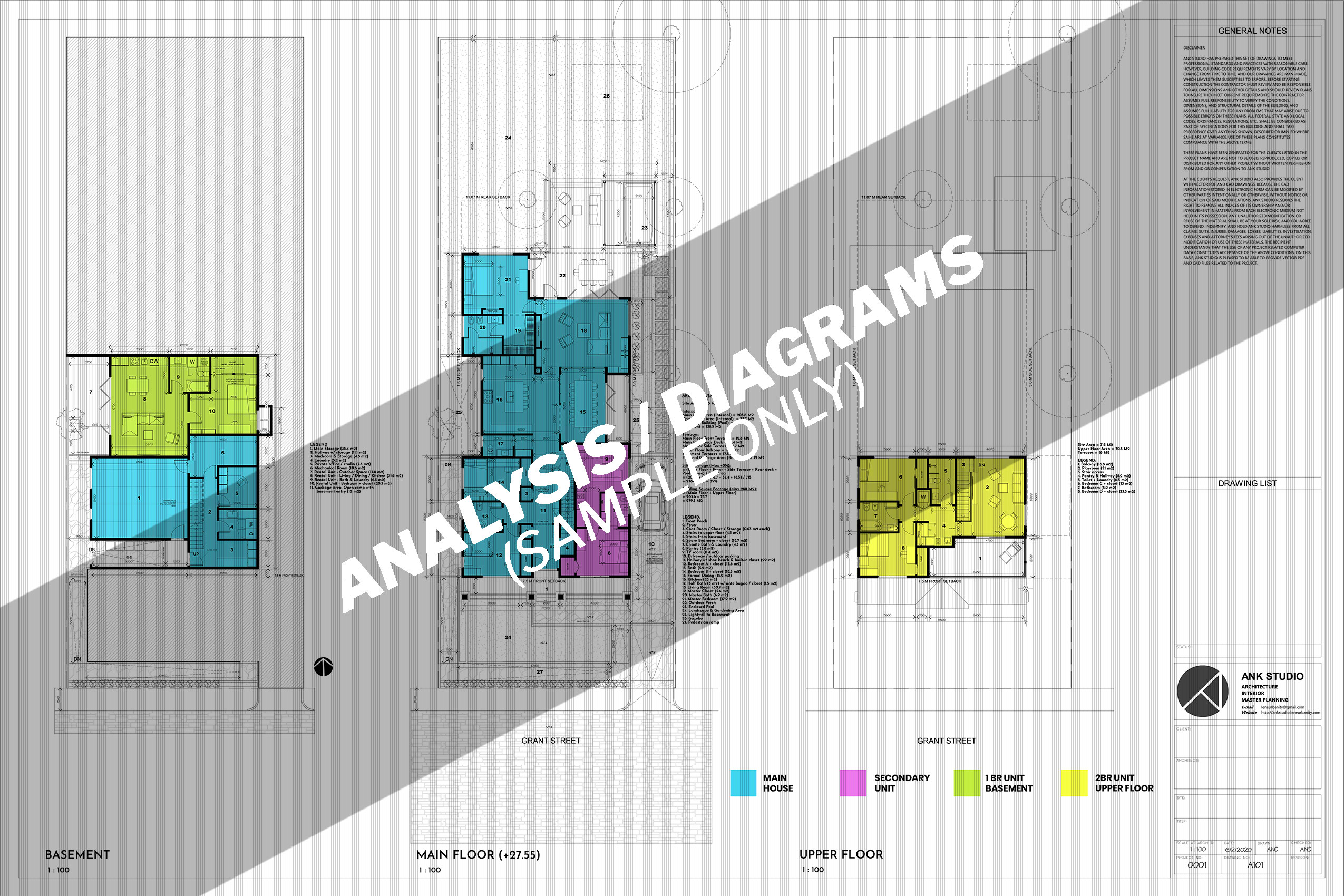 Architectural Services & Products - ANK STUDIO House Plans