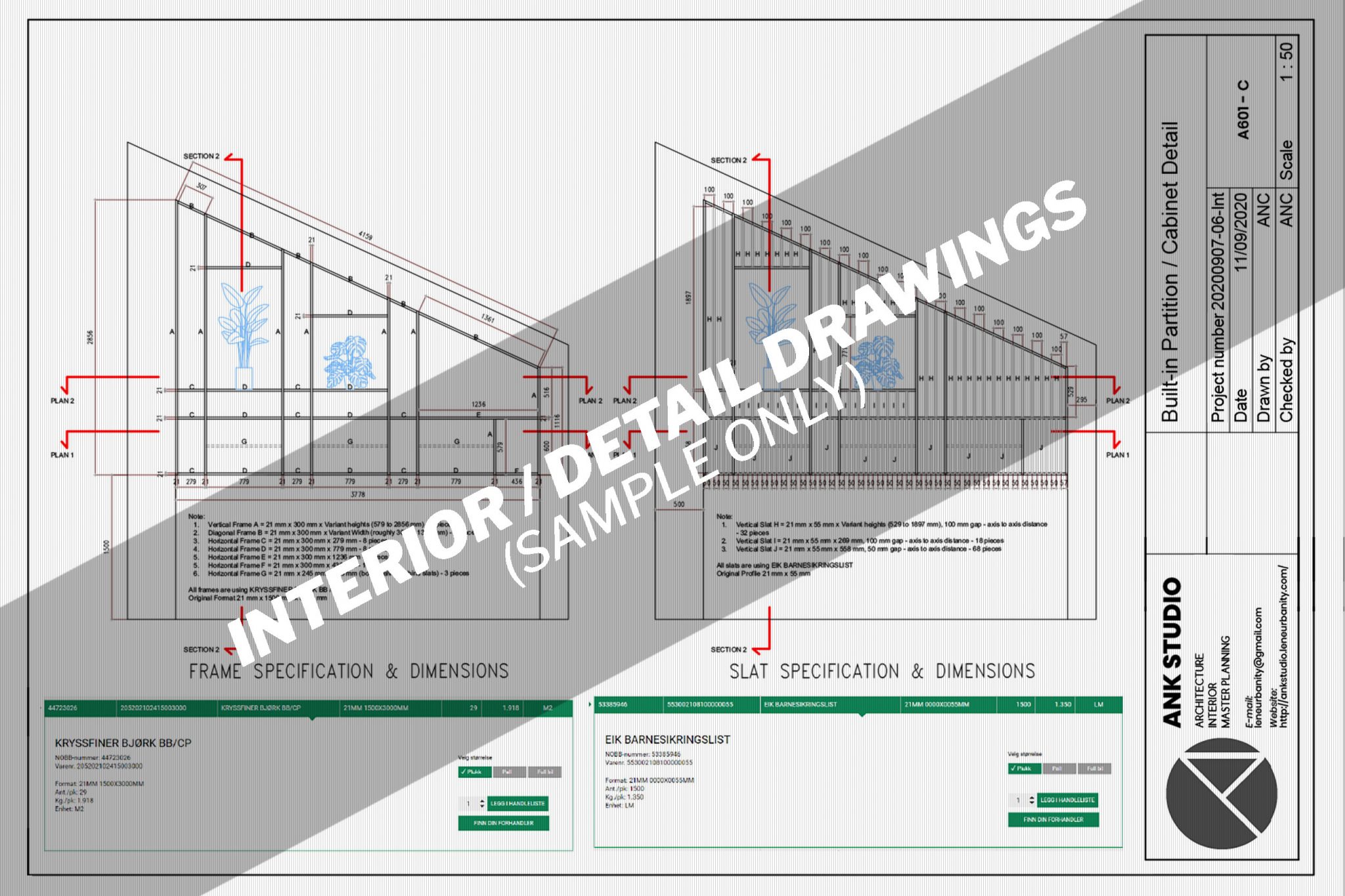 Architectural Services & Products - ANK STUDIO House Plans