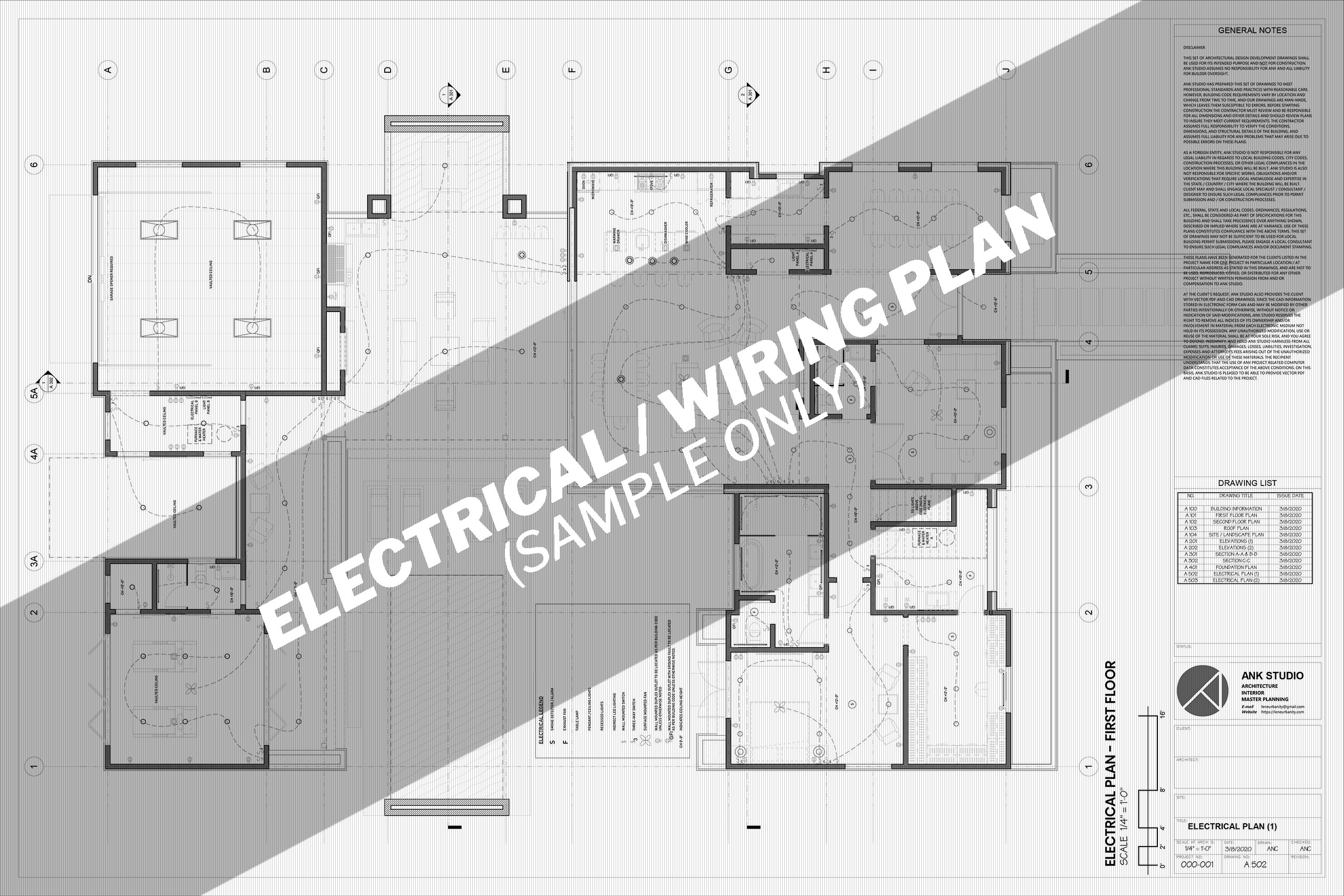 Architectural Services & Products - ANK STUDIO House Plans