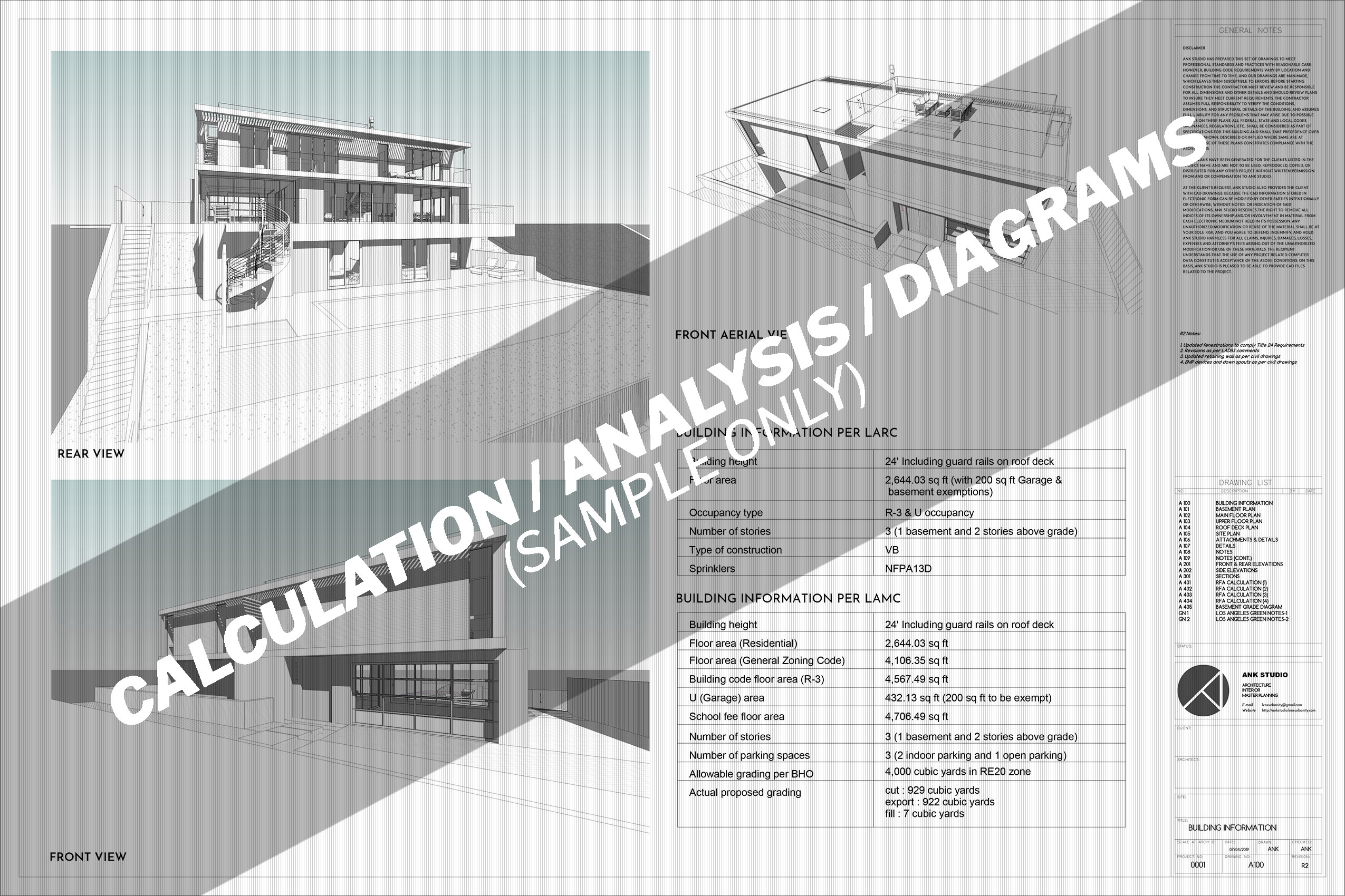 Architectural Services & Products - ANK STUDIO House Plans