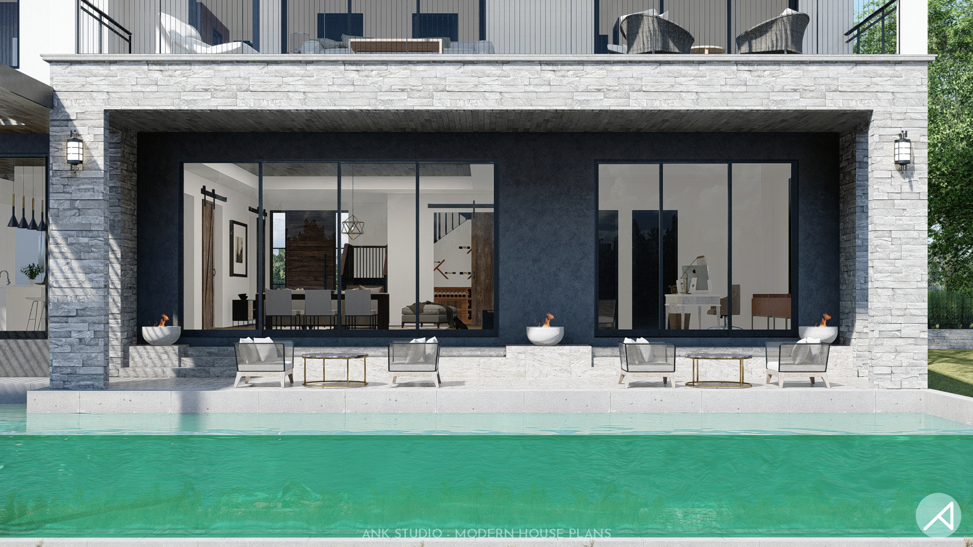 4,500 sq ft Modern Coastal Home with an Infinity Pool - ANK STUDIO ...