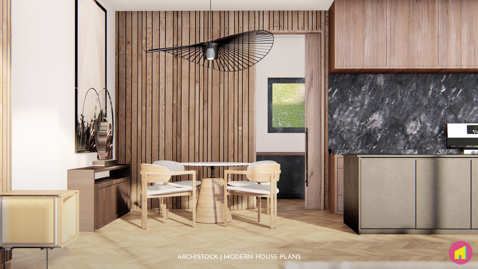 Ultra Modern Home with Infinity Pool - ANK STUDIO House Plans