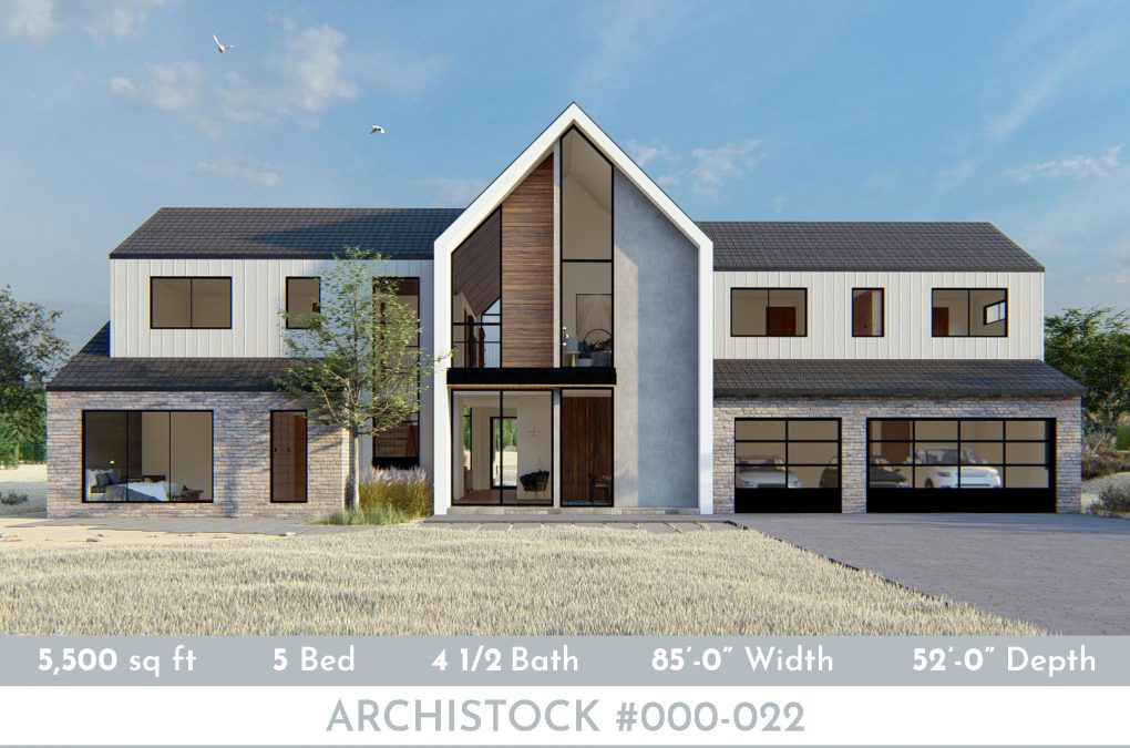 Scandinavian Barn-Style House - Modern House Plans