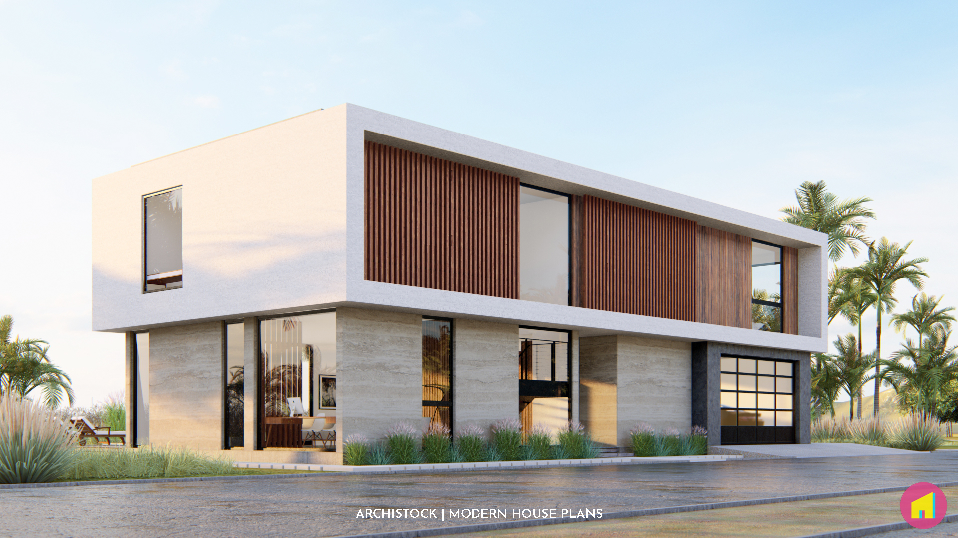 2,900 sq ft Modern Beach House - ANK STUDIO House Plans