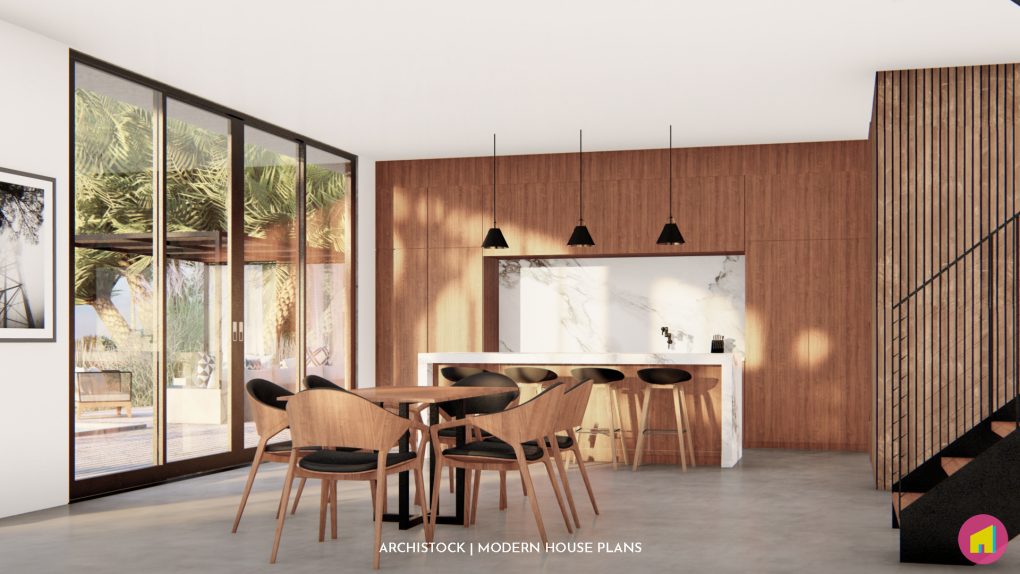 2,900 sq ft Modern Beach House - ANK STUDIO House Plans